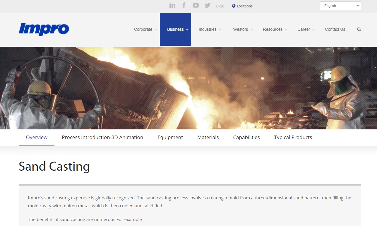 Metal Casting Companies | Metal Casting Services